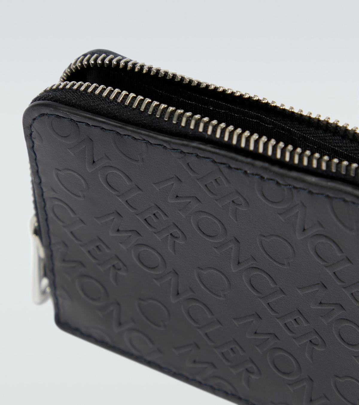 Moncler - Logo leather card holder Moncler