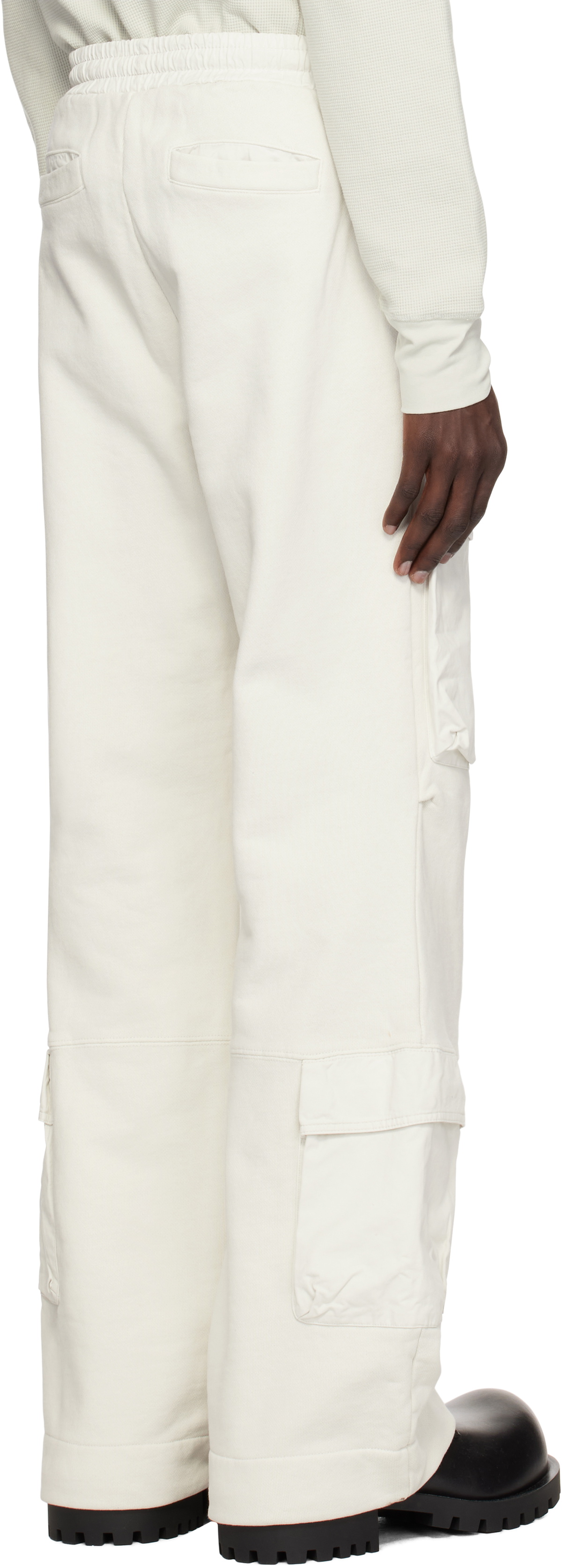 Entire Studios Off-White Utility Cargo Pants Entire Studios