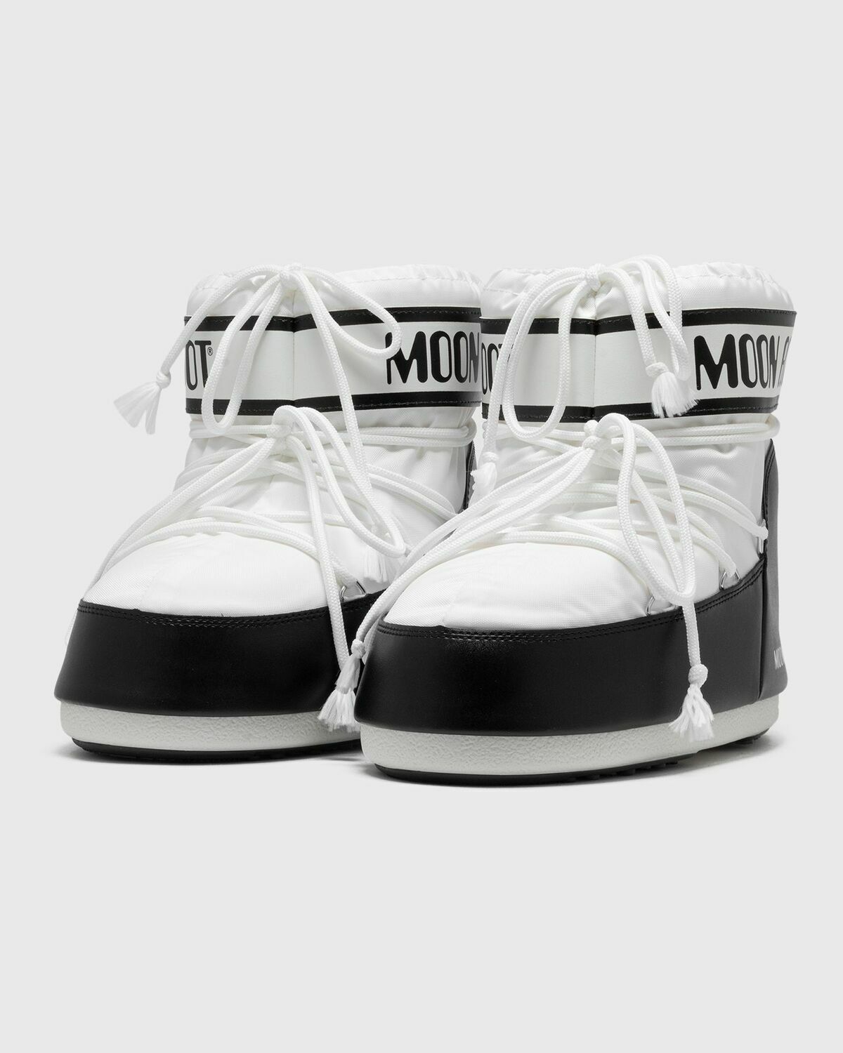 Moon Boot Mb Icon Low Nylon White Boots Moon Boot