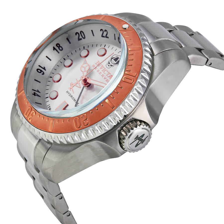 Invicta Reserve Silver Dial Stainless Steel Mens Watch 16964 Invicta