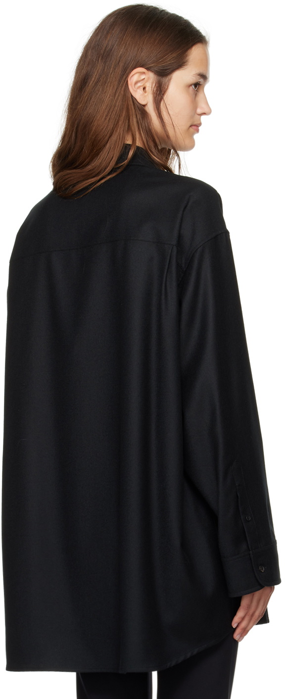 The Row Black Caroline Shirt The Row