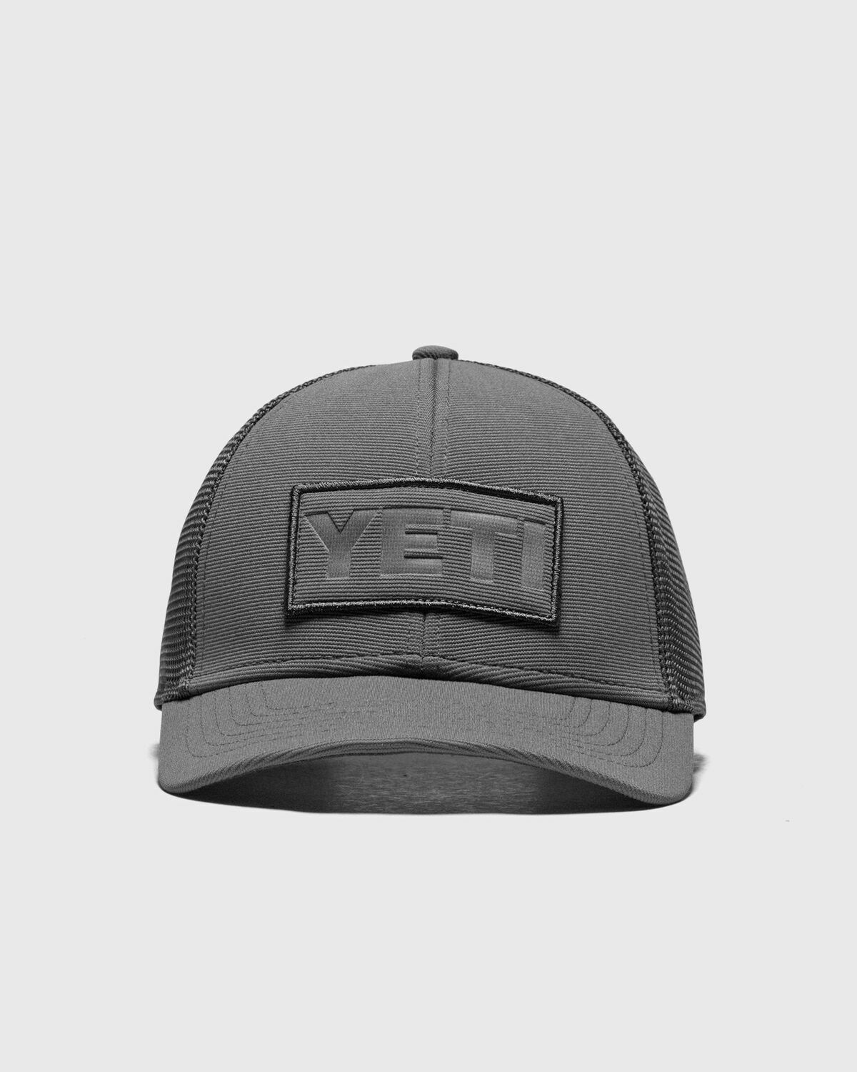 Yeti Patch On Patch Trucker Grey Caps Yeti