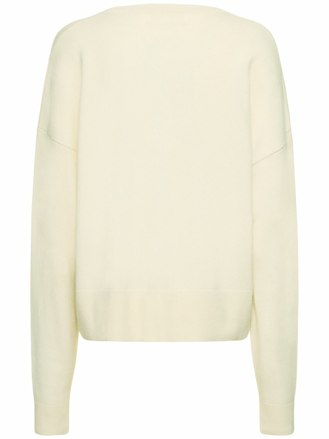 EXTREME CASHMERE - Clash Cashmere Blend V Neck Sweater extreme cashmere