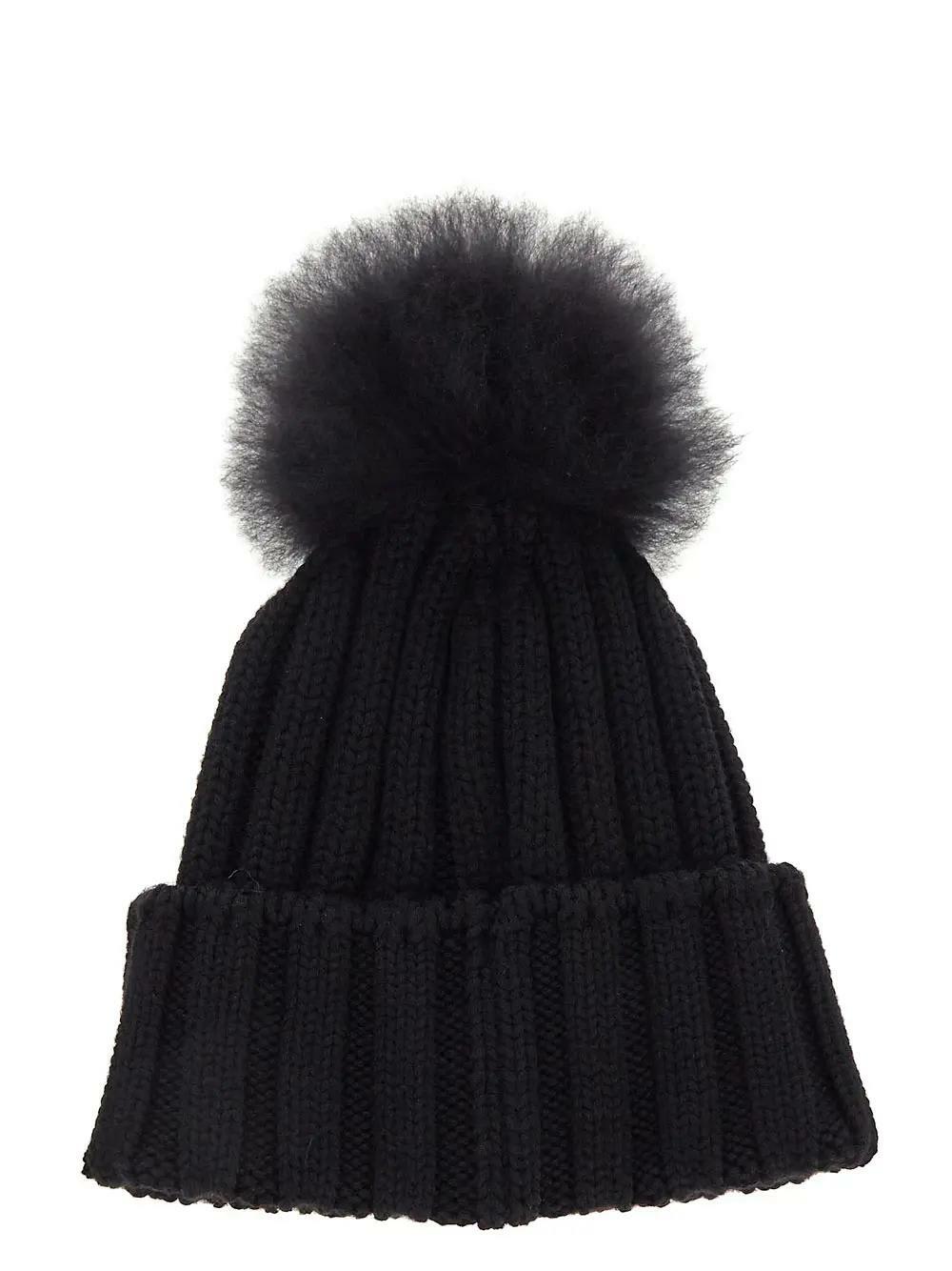 Woolrich Fluffy Pom Pom Hat Woolrich