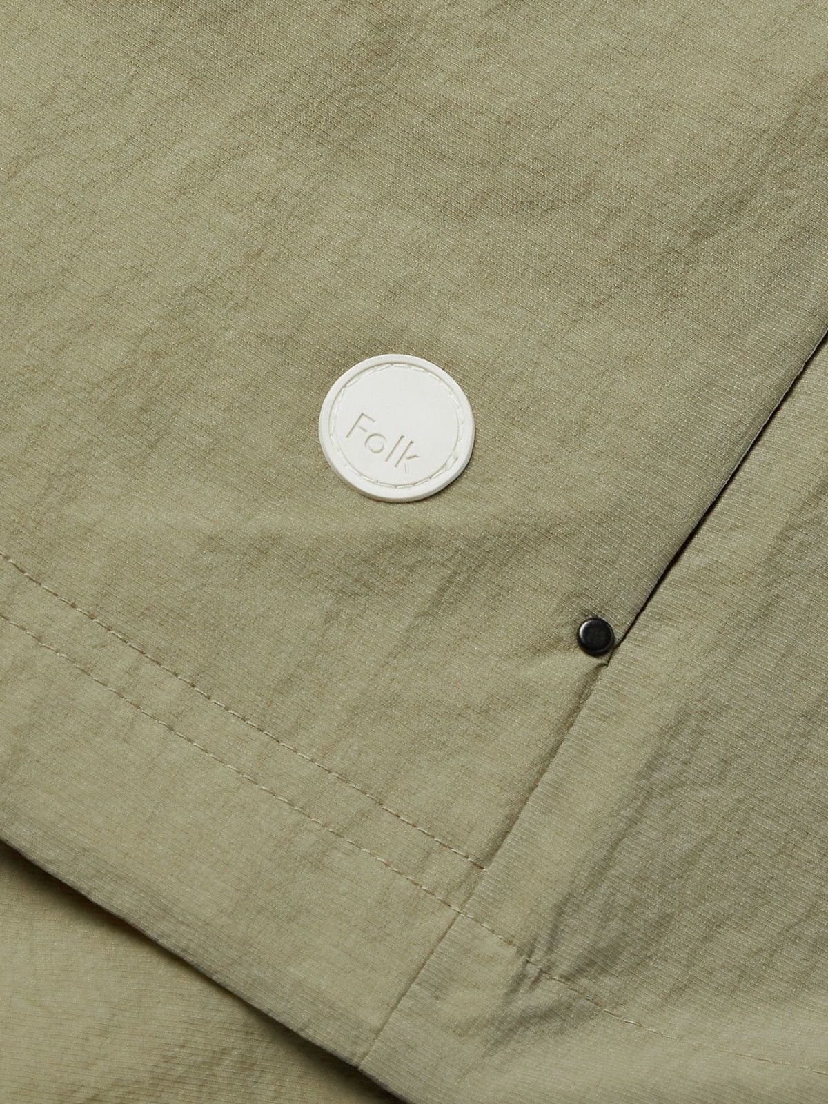 FOLK - Stack Nylon Shirt Jacket - Green Folk