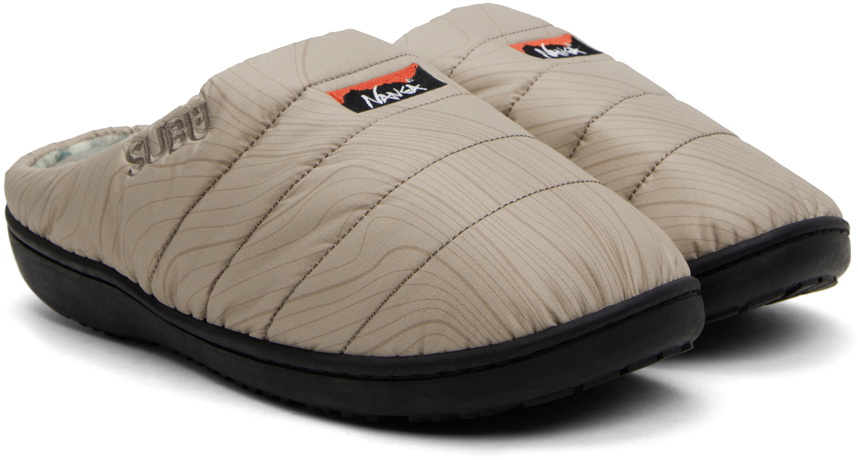 Nanga Beige Subu Edition Aurora Slippers Nanga