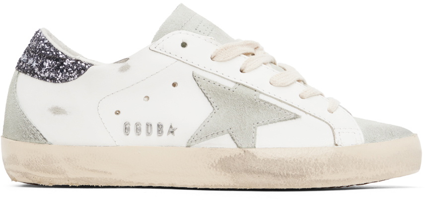 Golden Goose White Super-Star Sneakers Golden Goose Deluxe Brand