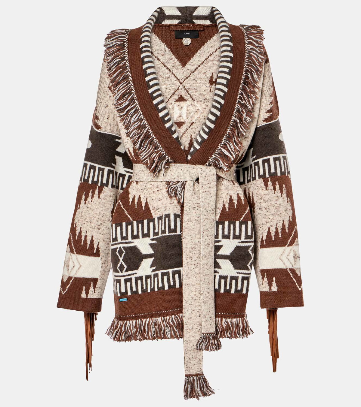 Alanui Dreamscape Icon wool-blend cardigan Alanui