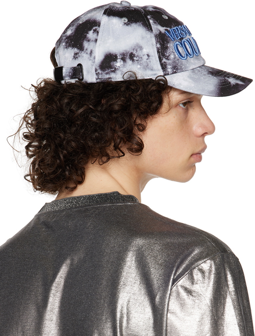 Versace Jeans Couture Gray & Black Space Cap Versace
