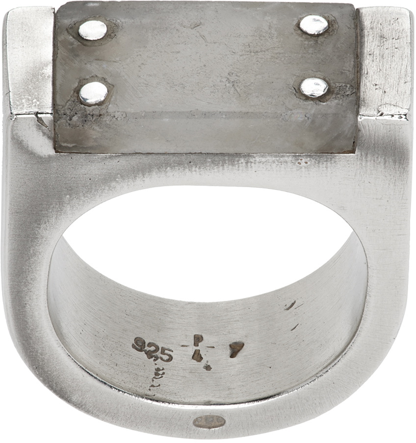 Parts of Four Silver Plate Ring Parts of Four