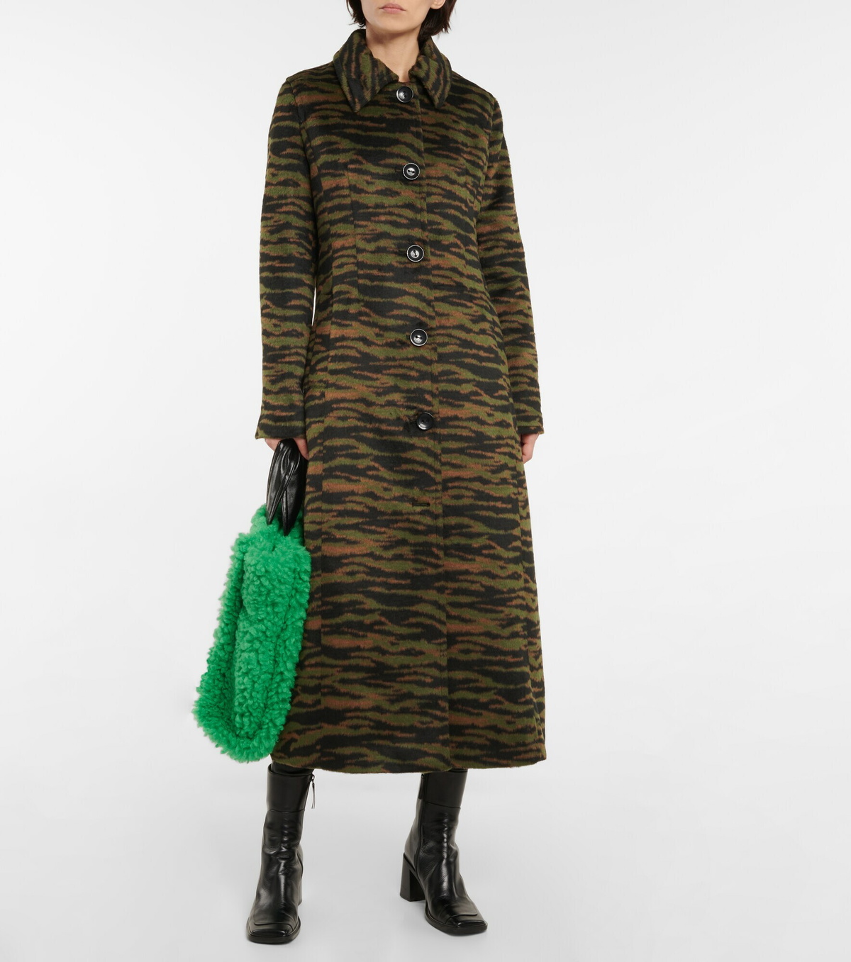 Stand Studio - Donatella zebra faux fur coat Stand Studio