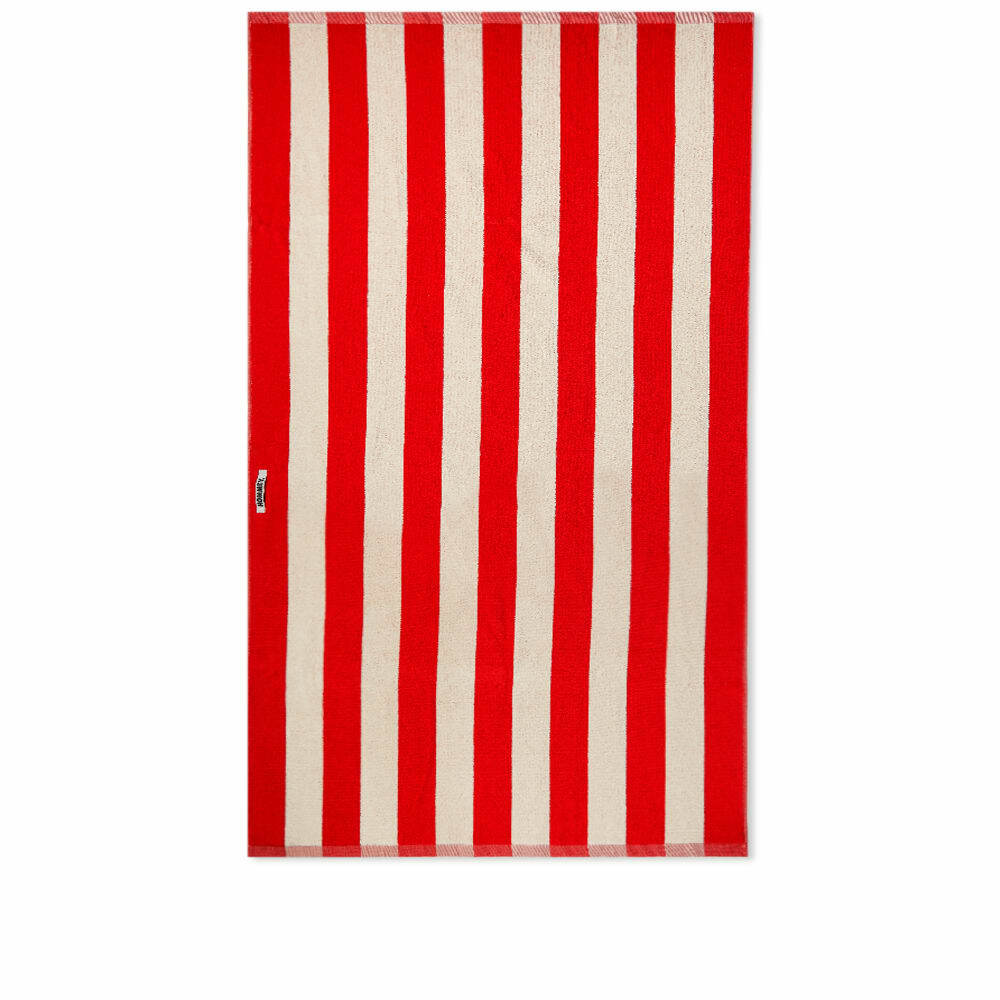 HOMMEY Striped Towel in Spicy Stripes HOMMEY