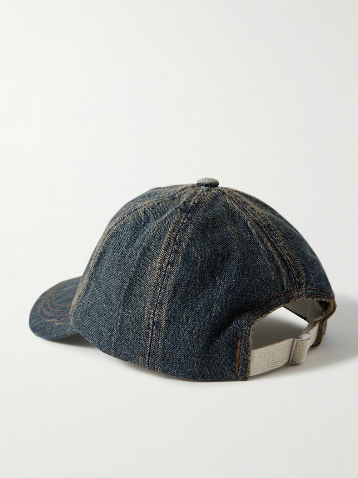 Acne Studios - Carliy Matrix Logo-Appliquèd Denim Baseball Cap Acne Studios