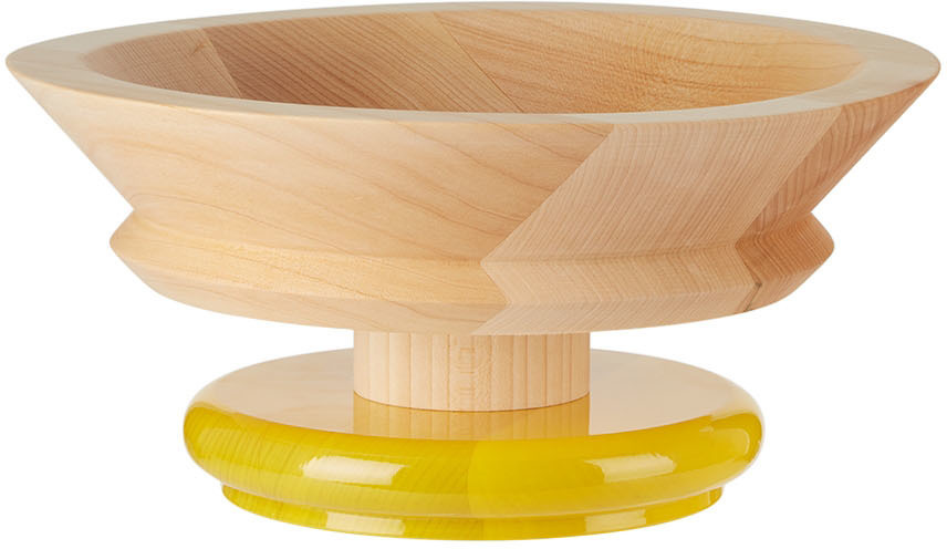 Alessi Yellow Centerpiece Bowl Alessi