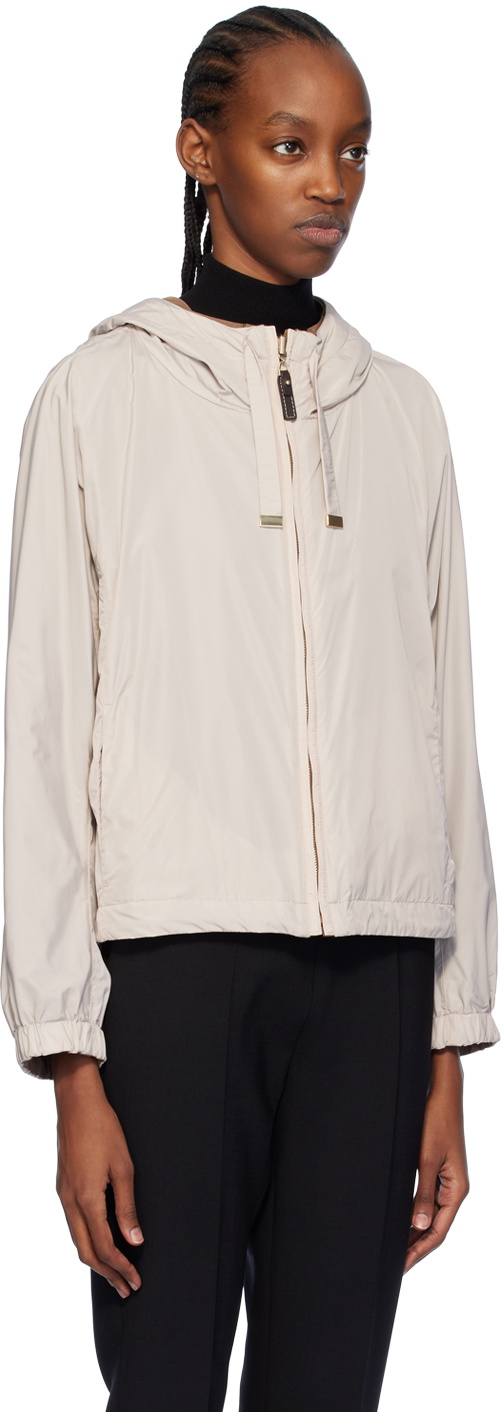 Max Mara Beige Esportb Reversible Jacket Max Mara