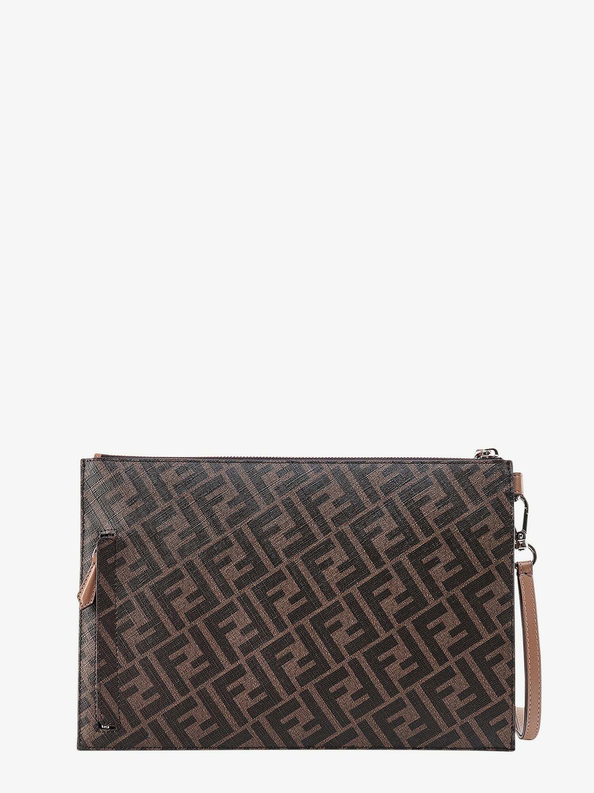 Fendi Fendi Diagonal Brown Mens Fendi