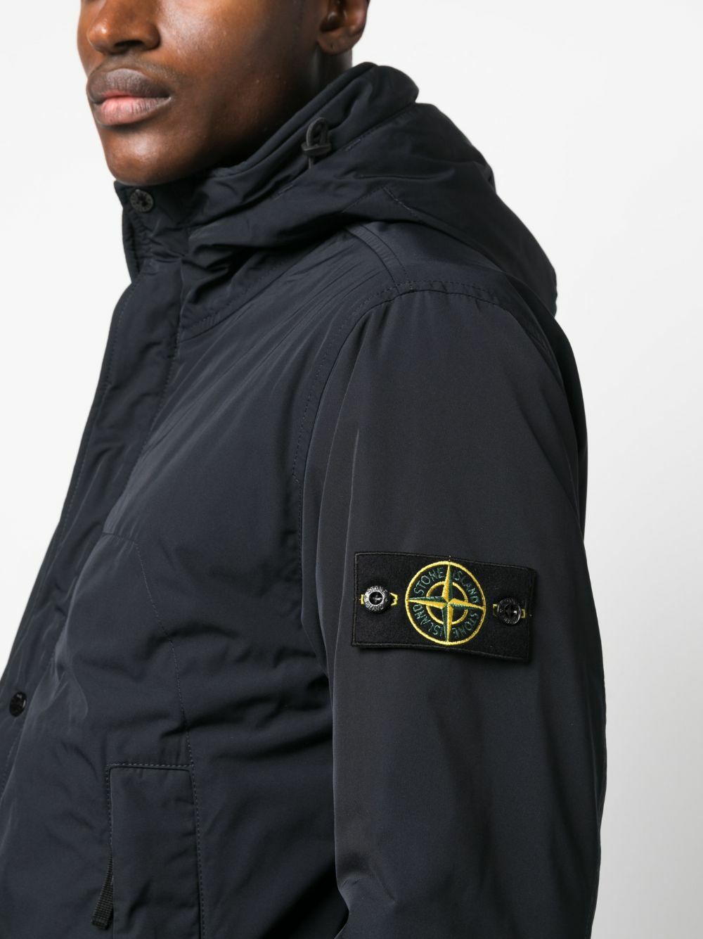 STONE ISLAND - Hooded Jacket Stone Island