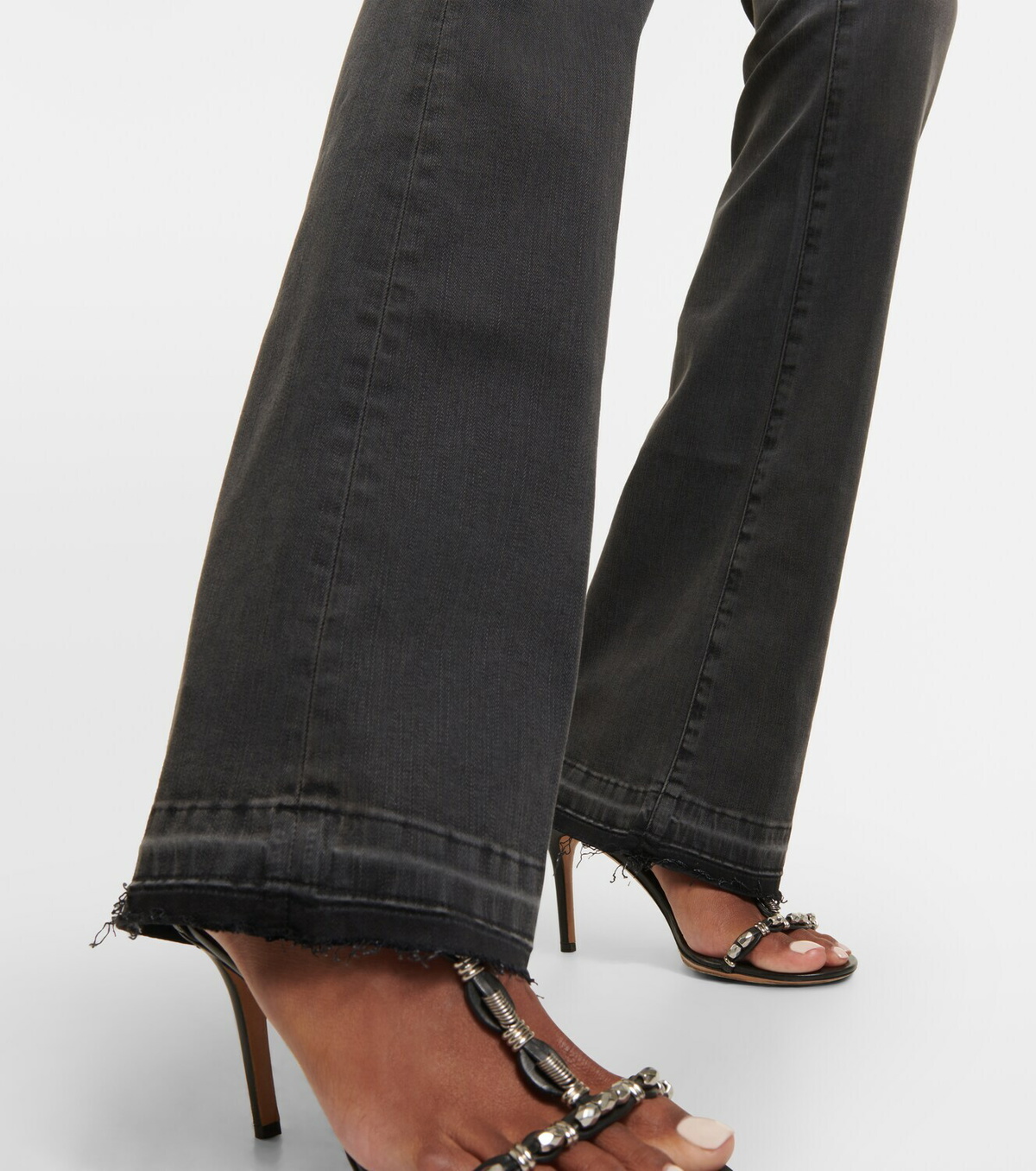 Frame Le Super High Crop Mini bootcut jeans Frame Denim