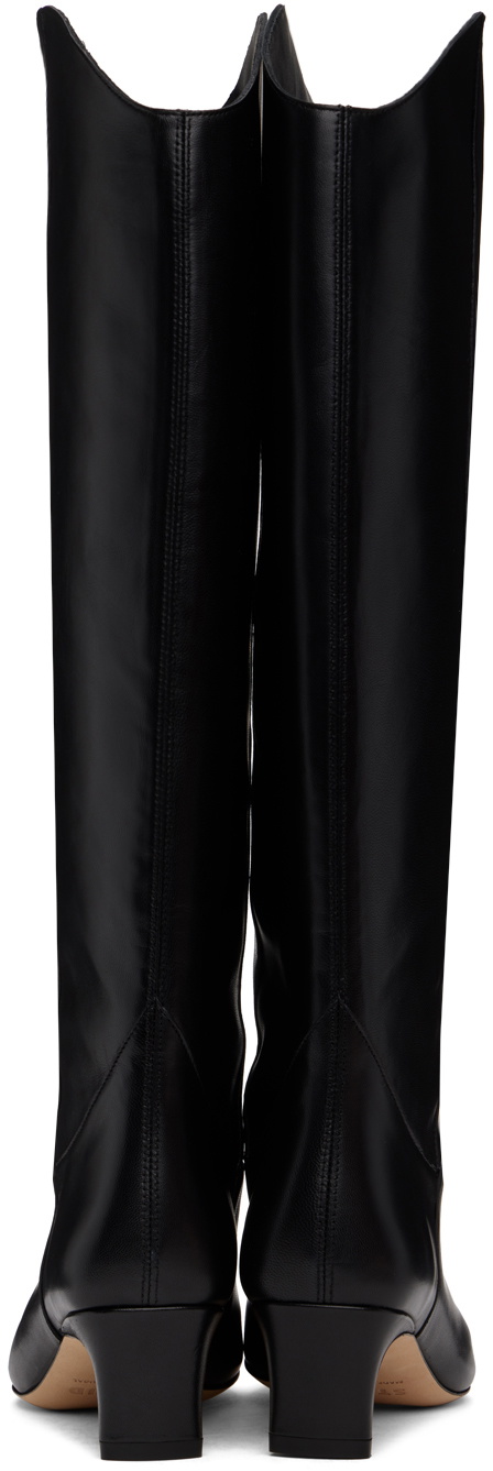 Staud Black Wally Tall Boots Staud