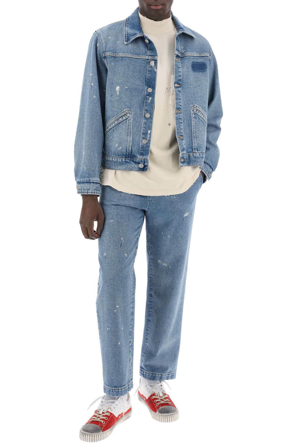 MM6 MAISON MARGIELA waistless jeans without Blue MM6 Maison Margiela