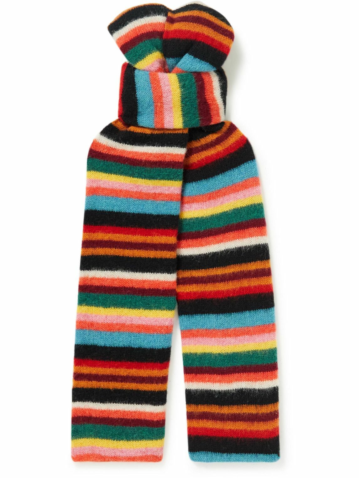 Paul Smith - Striped Wool Scarf Paul Smith