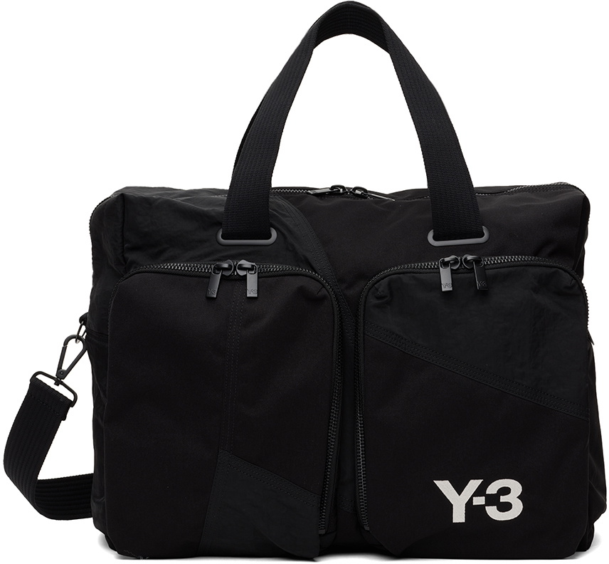 Y-3 Black Holdall Tote Y-3