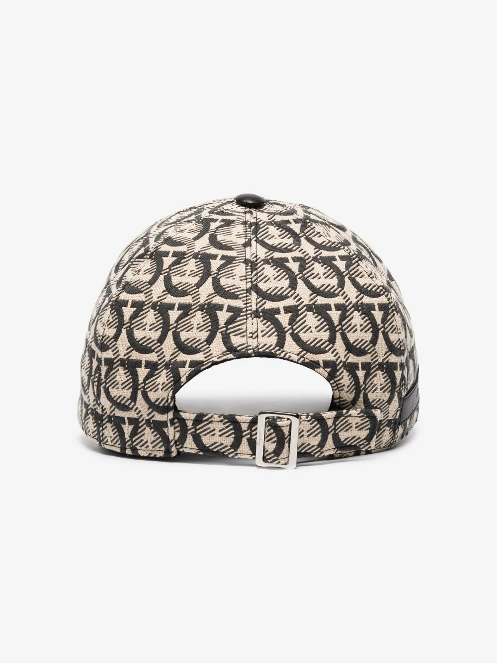 Ferragamo Interlocking Gancini Print Baseball Cap Salvatore Ferragamo