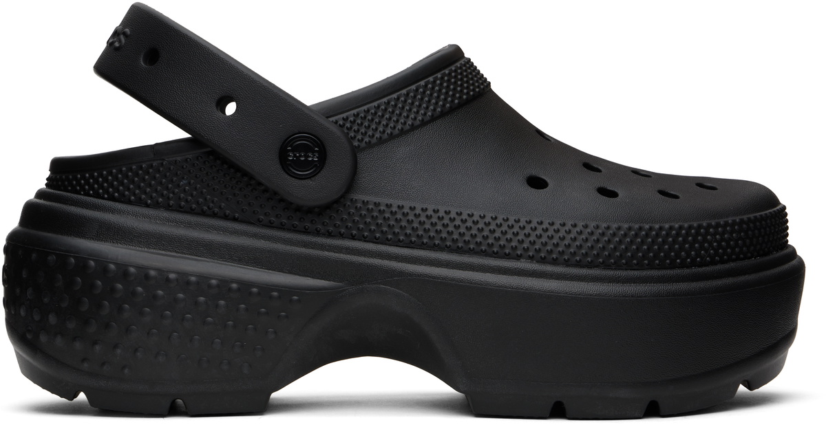 Crocs Black Stomp Clogs Crocs