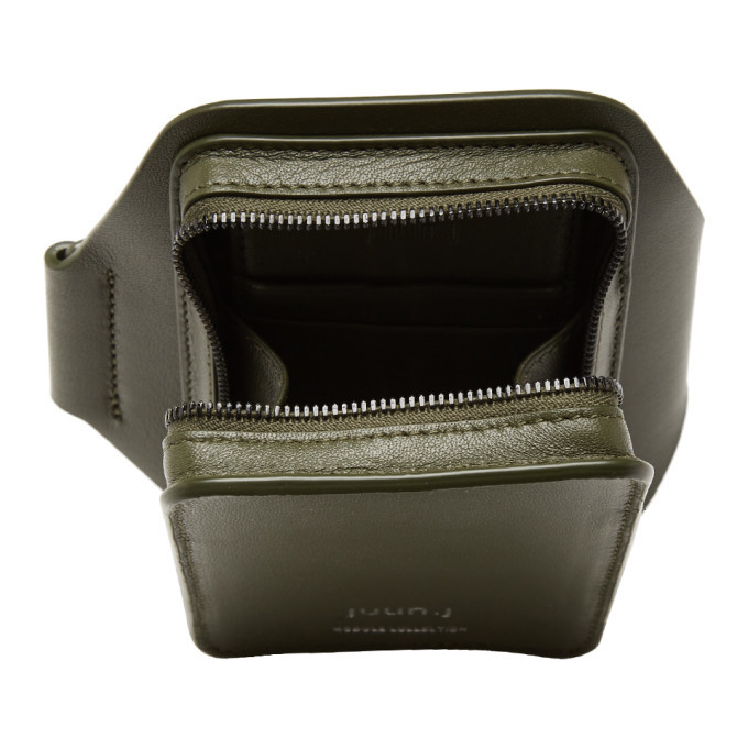 Juun.J Khaki Arm Patch Wallet Juun.J