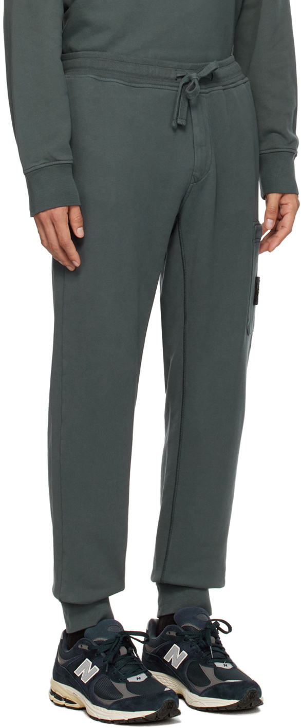 Stone Island Gray Drawstring Sweatpants Stone Island