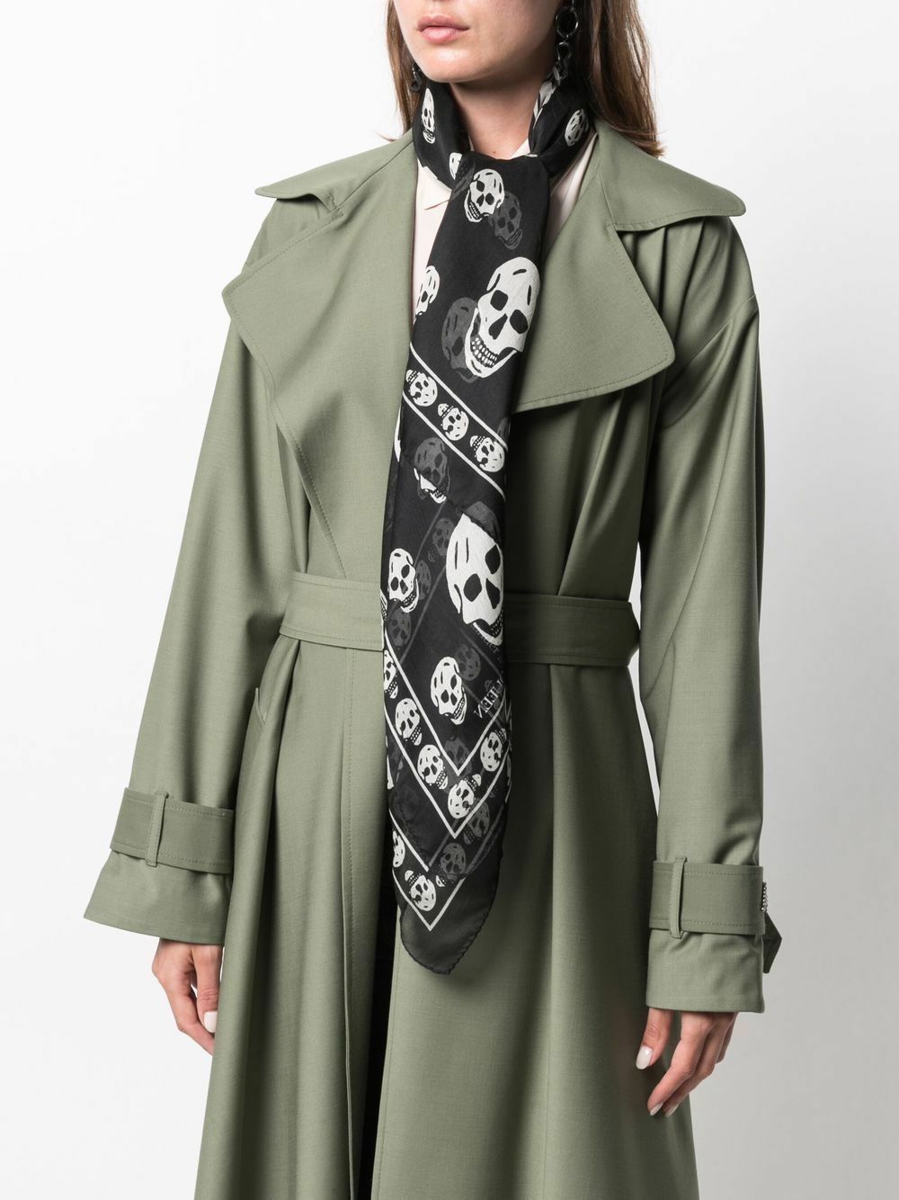 ALEXANDER MCQUEEN - Skull Silk Scarf Alexander McQueen