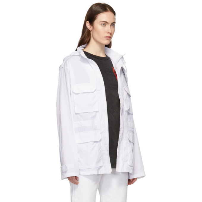Polythene* Optics White M65 Jacket Polythene* Optics