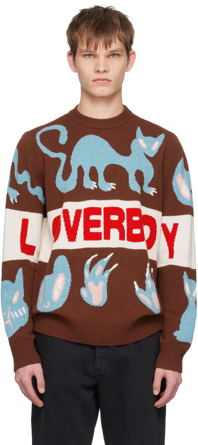 Charles Jeffrey Loverboy Brown 'Loverboy' Sweater Charles Jeffrey Loverboy