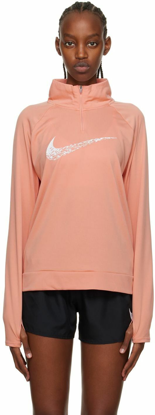 Nike Pink Dri-FIT Swoosh Run Sport Top Nike