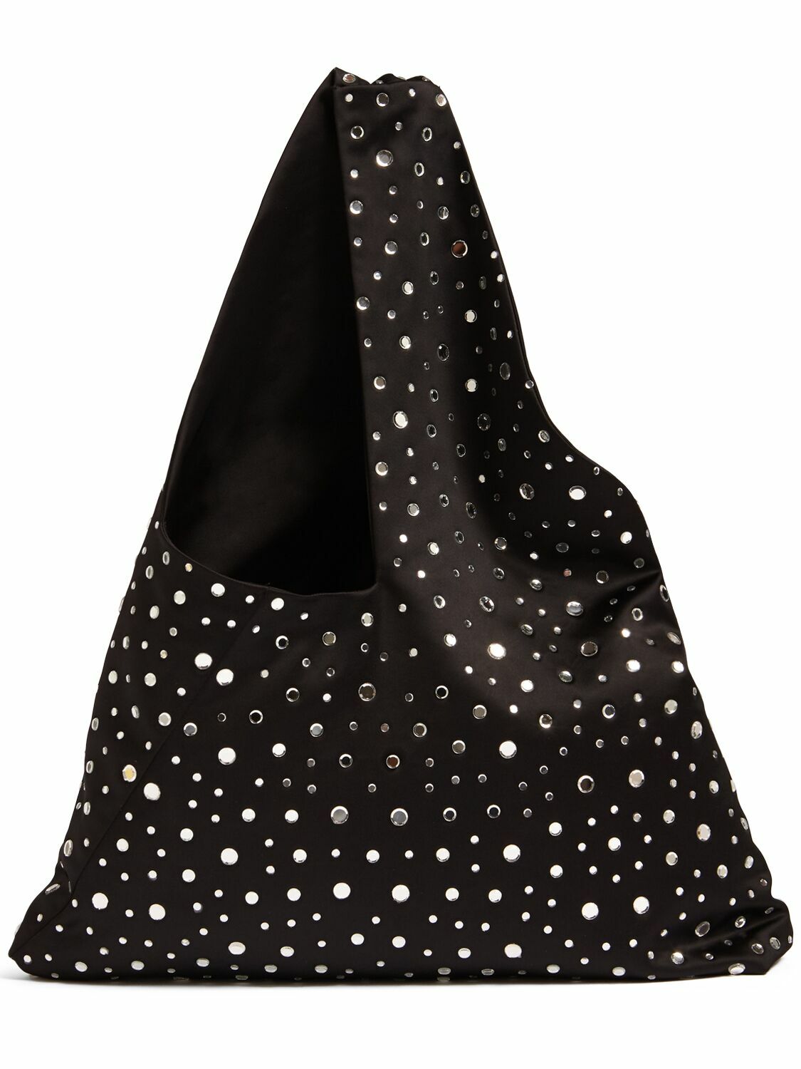 GIUSEPPE DI MORABITO - Crystal & Satin Top Handle Bag Giuseppe di Morabito