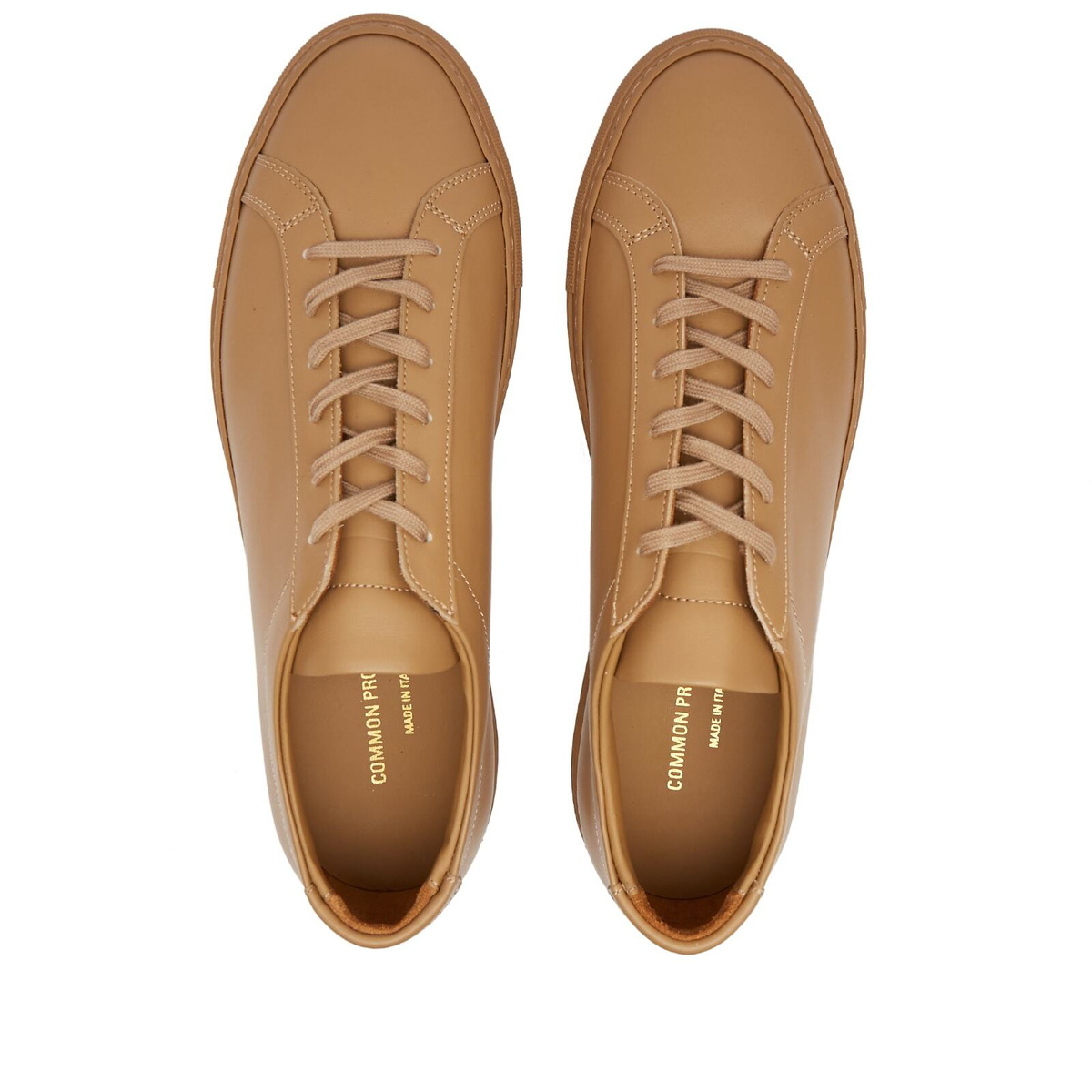 Common Projects Men's Original Achilles Low Sneakers in Clay Common ...