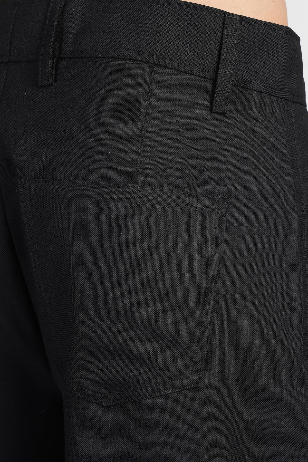 Séfr Jiro Pants In Black Wool Séfr