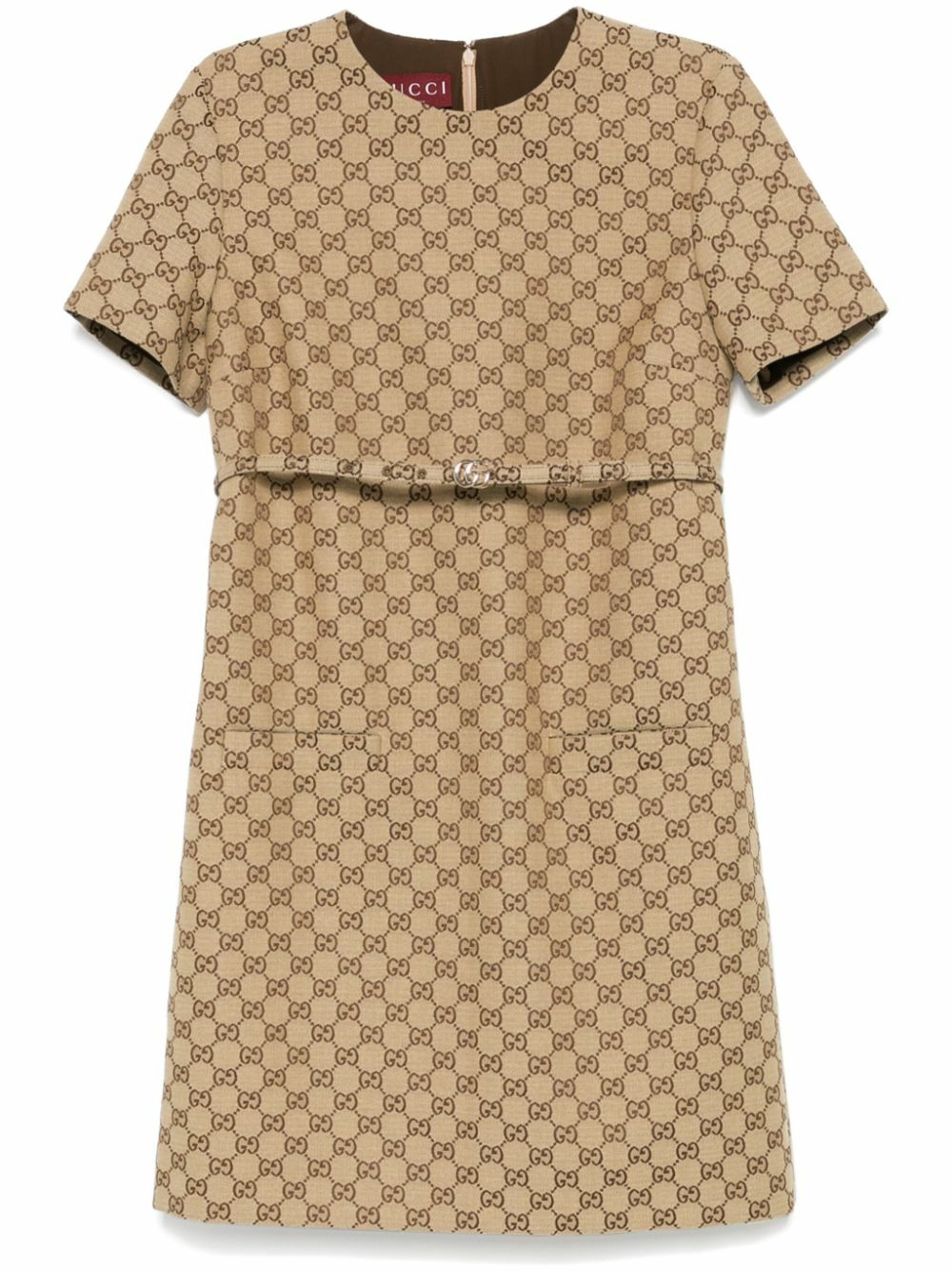 GUCCI - Gg Supreme Mini Dress Gucci