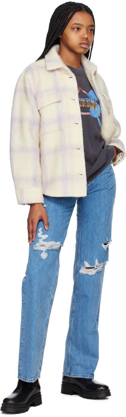 ANINE BING Blue Gio Jeans ANINE BING