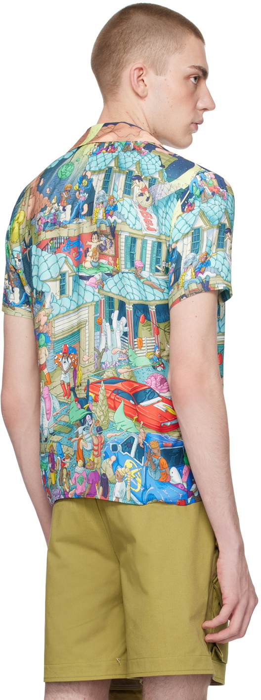 Members of the Rage Multicolor Graphic Shirt Members of the Rage