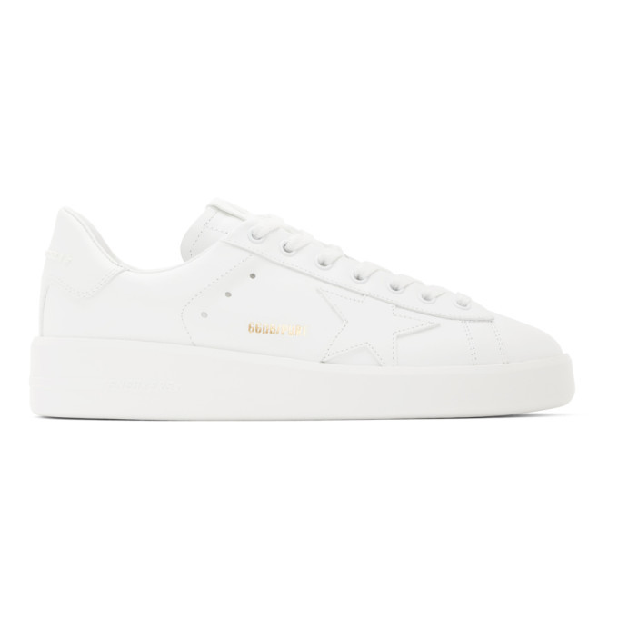 Golden Goose White Pure Star Sneakers Golden Goose Deluxe Brand