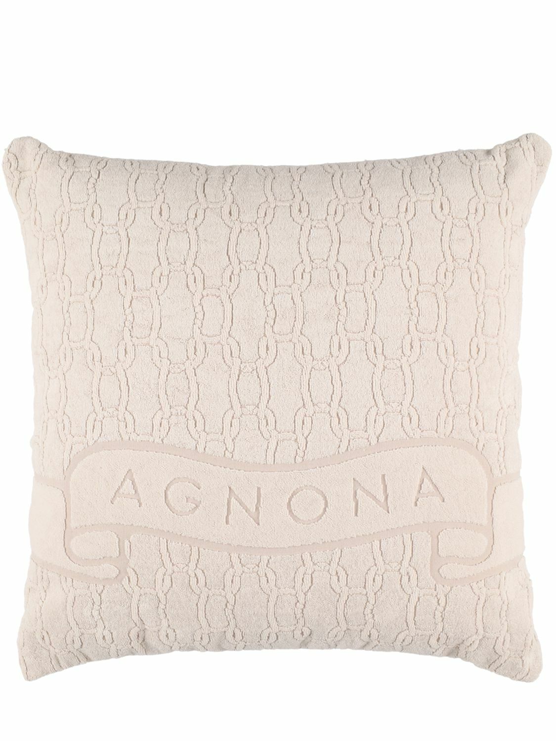 AGNONA - Logo Cushion Agnona