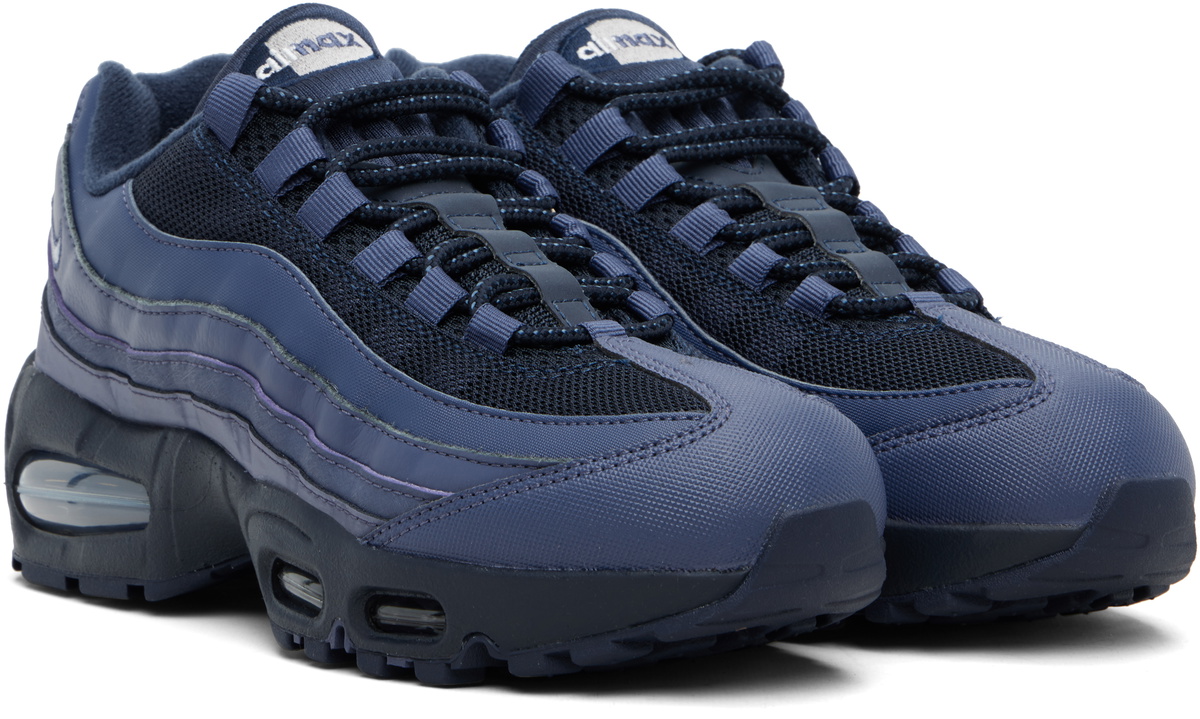Nike Navy Air Max 95 Big Bubble Sneakers Nike