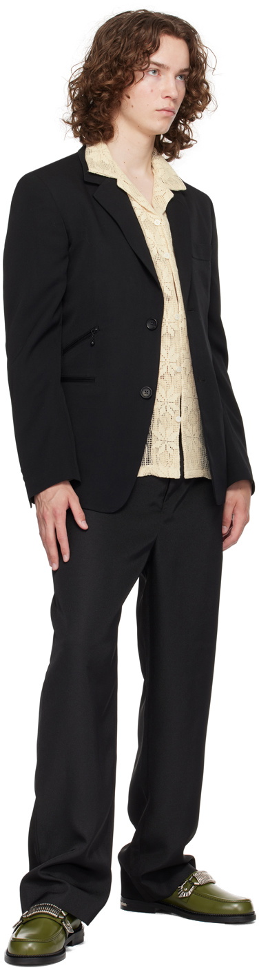 Toga Virilis SSENSE Exclusive Green Polished Loafers Toga Virilis