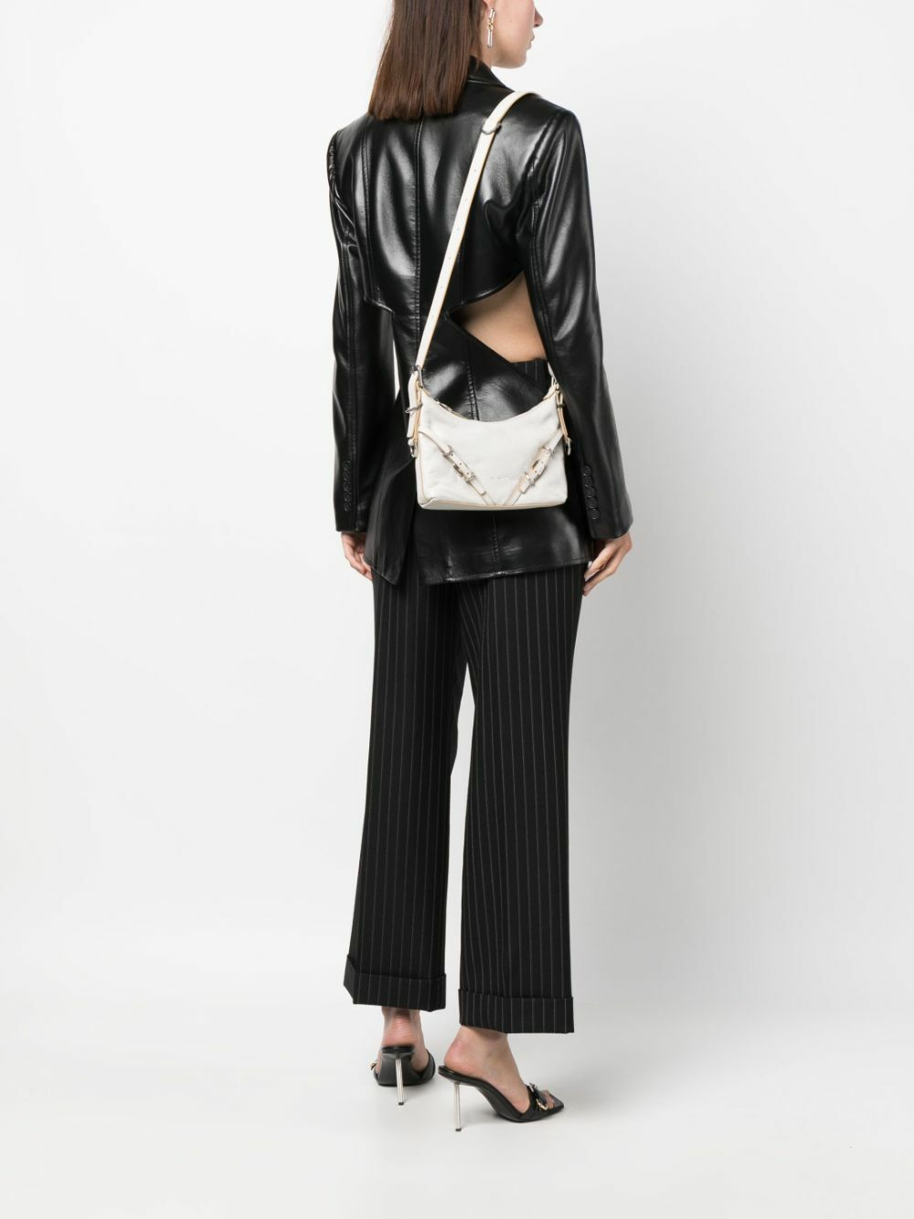 GIVENCHY - Voyou Mini Leather Shoulder Bag Givenchy