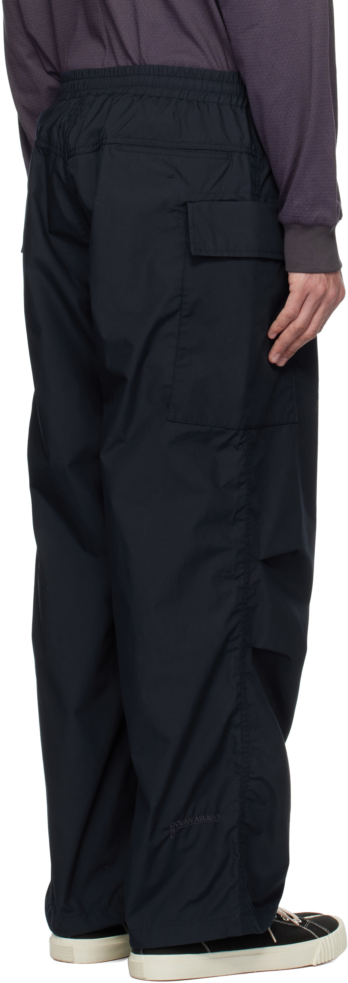 nanamica Navy Deck Cargo Pants Nanamica