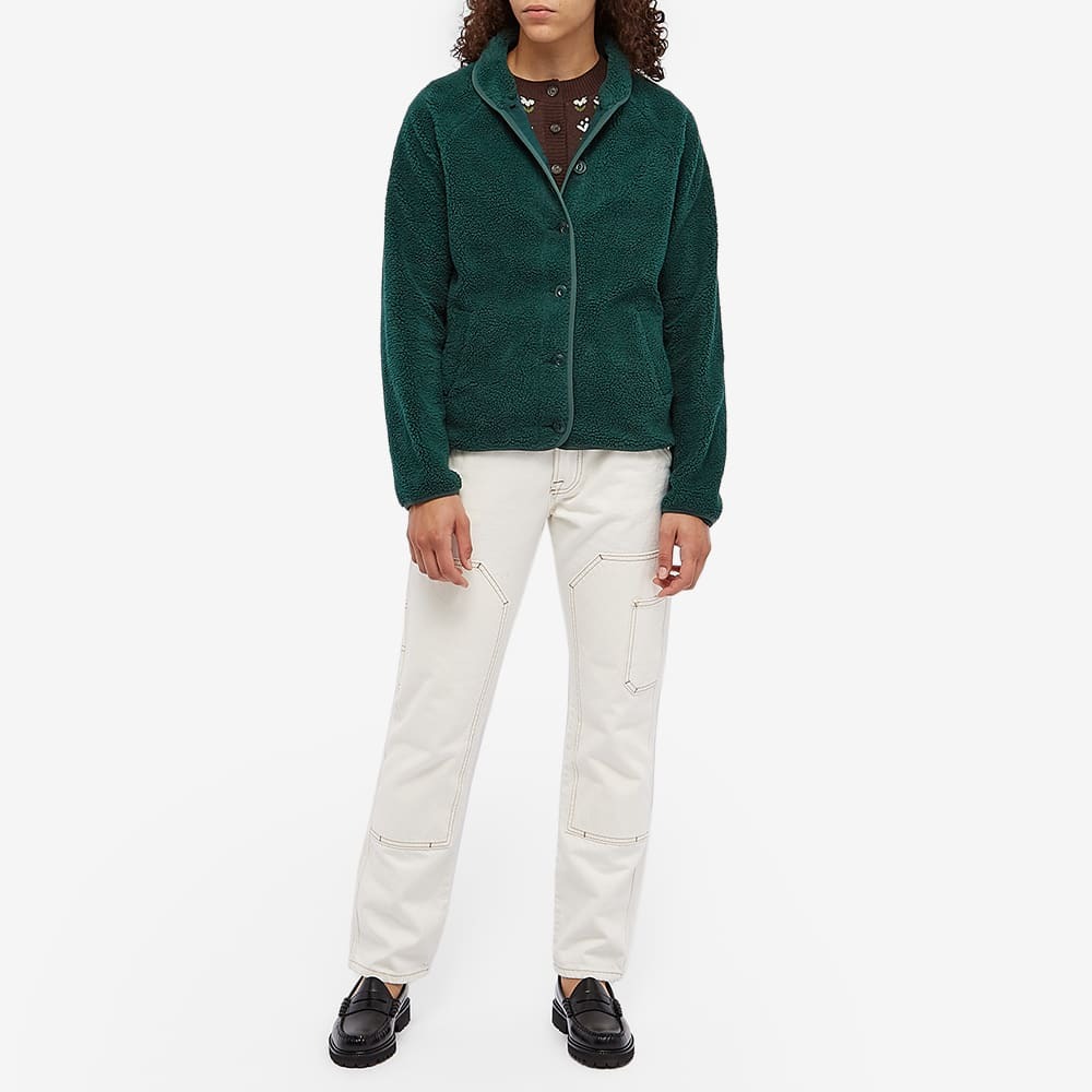 YMC Women's Beach Jacket in Green YMC