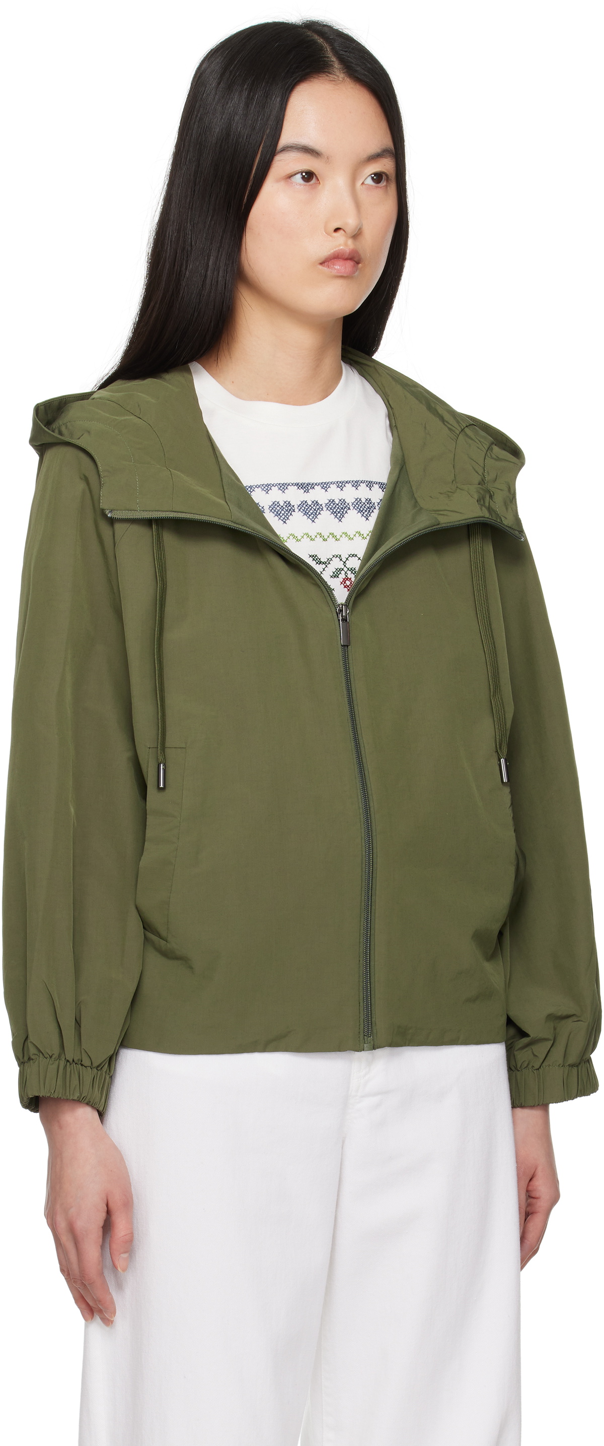 Weekend Max Mara Khaki Elis Jacket Weekend Max Mara