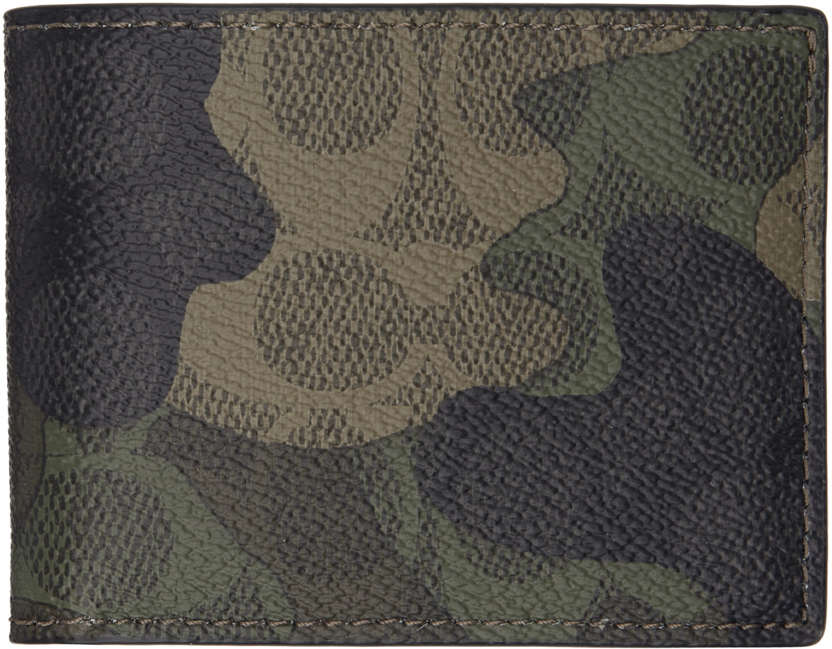 Coach 1941 Khaki Slim Billfold Wallet Coach 1941