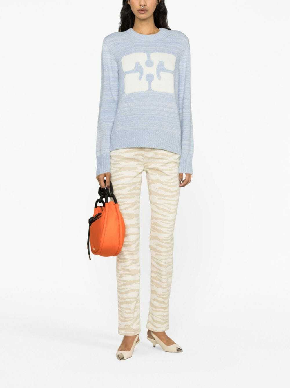 GANNI - Logo Wool Jumper GANNI